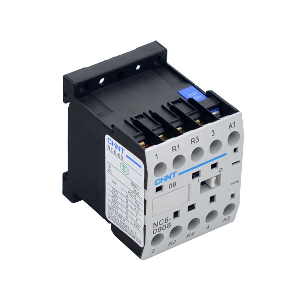 NC6-0908-220V - CONTACTOR AUXILIAR 220V, 9AMP, 2NA+2NC | Acotron ...